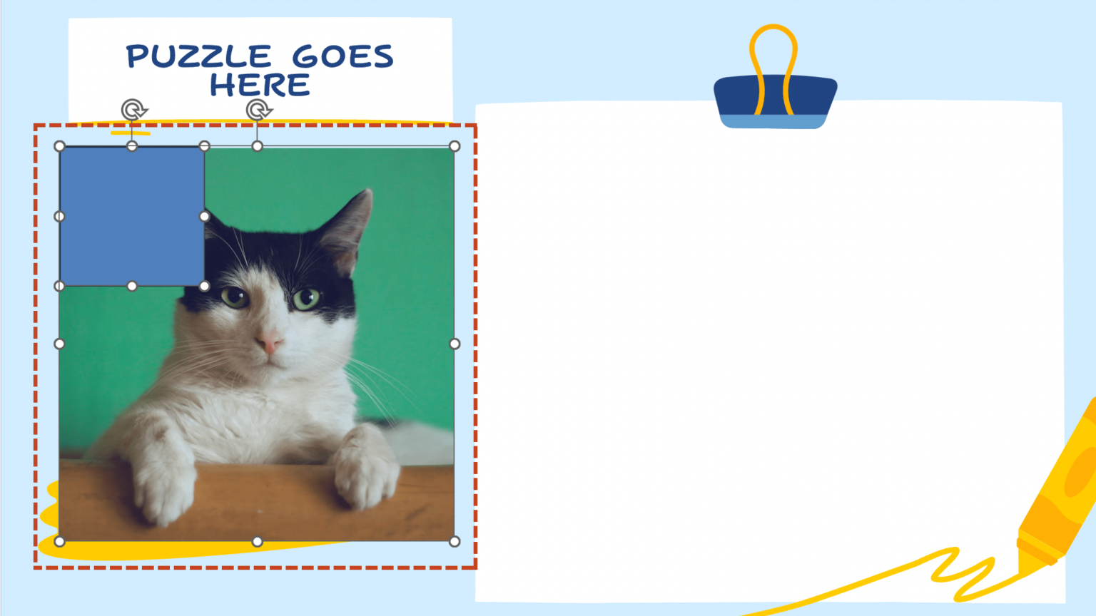 Free Interactive PowerPoint Puzzle Template and Tutorial in 5 Simple Steps | ClassPoint