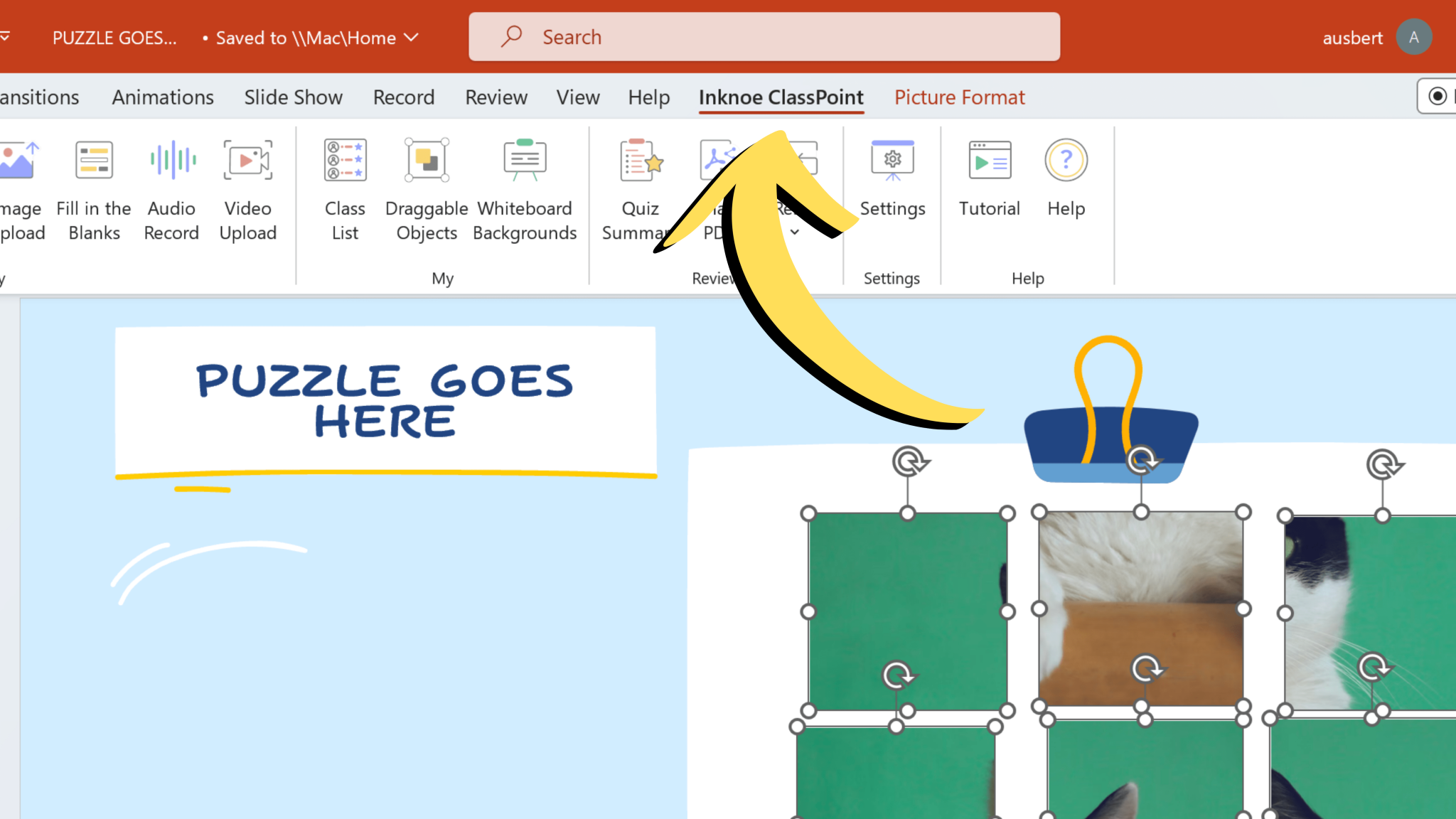 Free Interactive PowerPoint Puzzle Template and Tutorial in 5 Simple ...