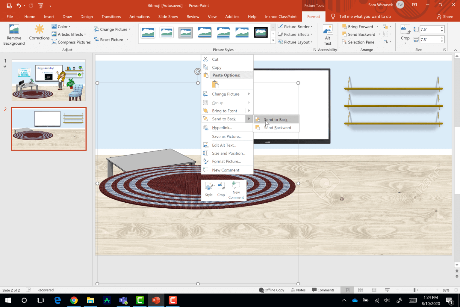 How to Create and Use an Interactive Bitmoji Classroom in PowerPoint ...