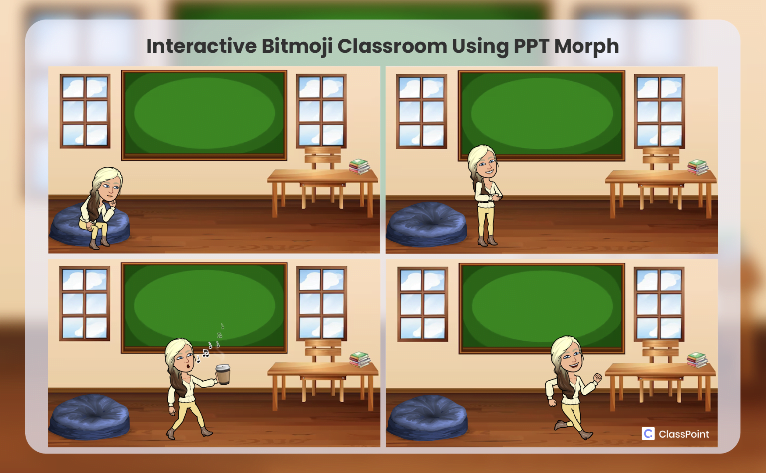 How To Create And Use An Interactive Bitmoji Classroom In Powerpoint Classpoint Blog