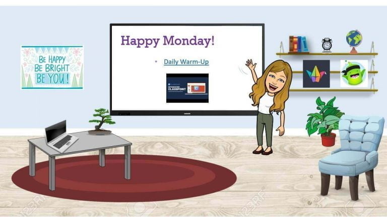 How to Create and Use an Interactive Bitmoji Classroom in PowerPoint ...