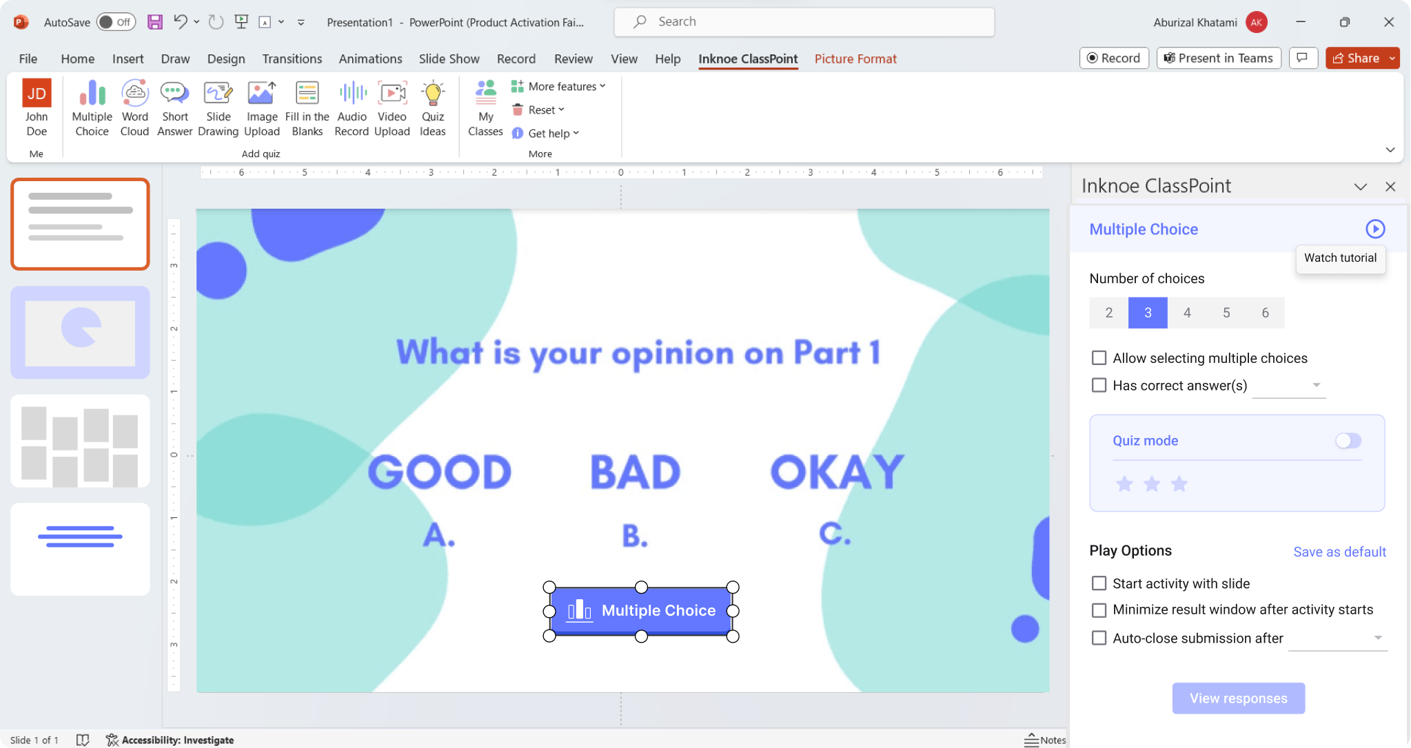 Live Polling in PowerPoint Tool | ClassPoint