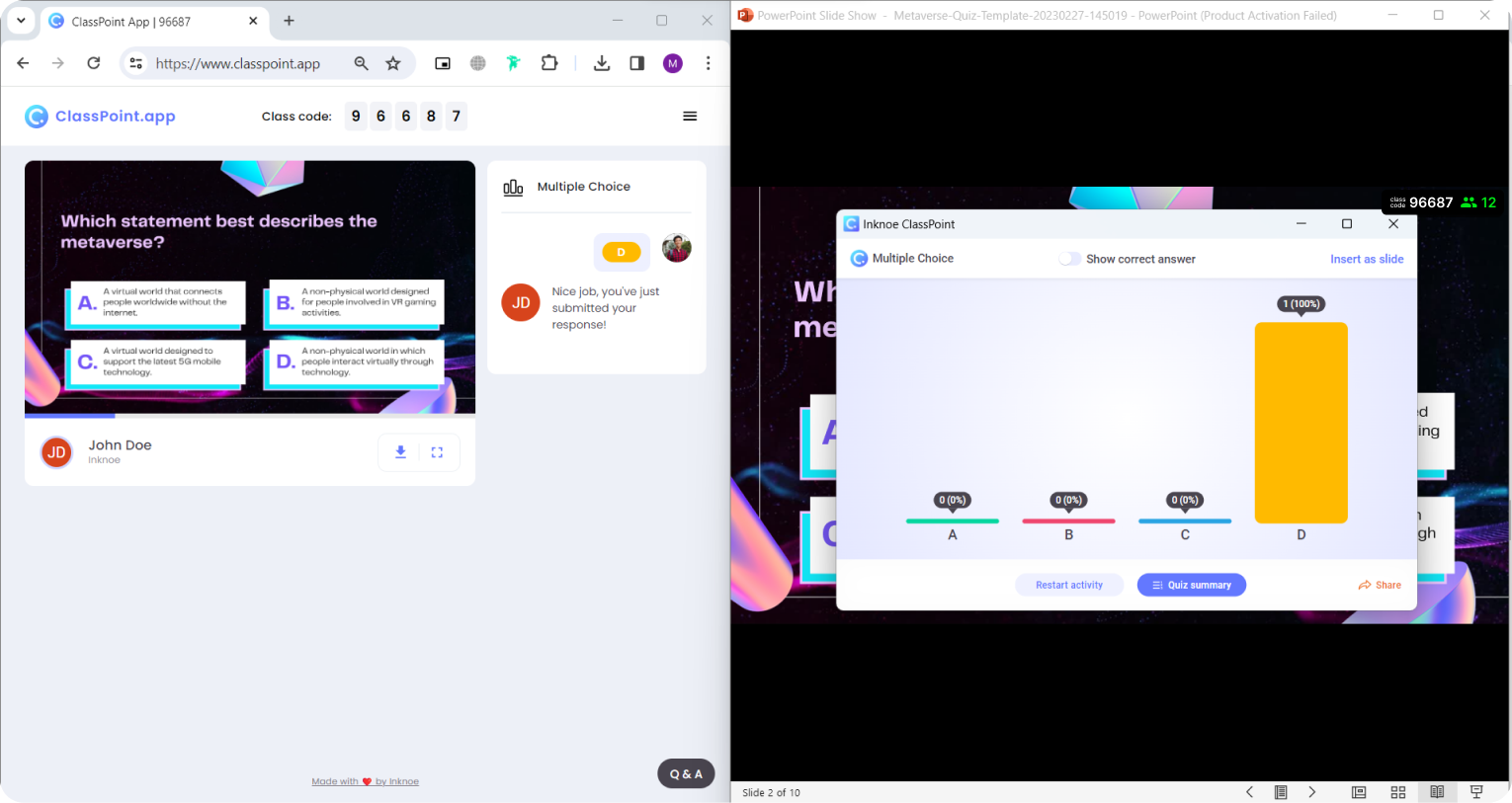 How to Create a Classroom Quiz Competition in PowerPoint | ClassPoint